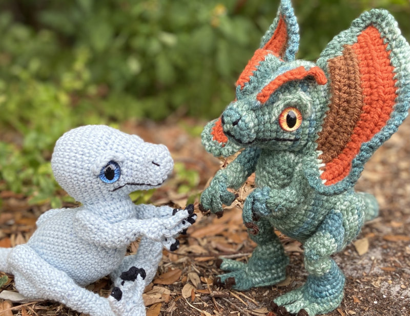 Dexter the Dilophosaurus - Critter-iffic Crochet