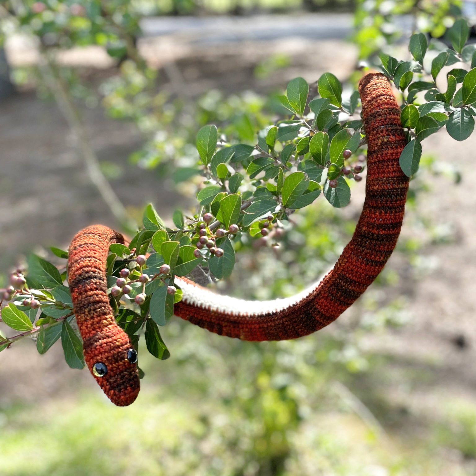 Betty the Ball Python - Critter-iffic Crochet