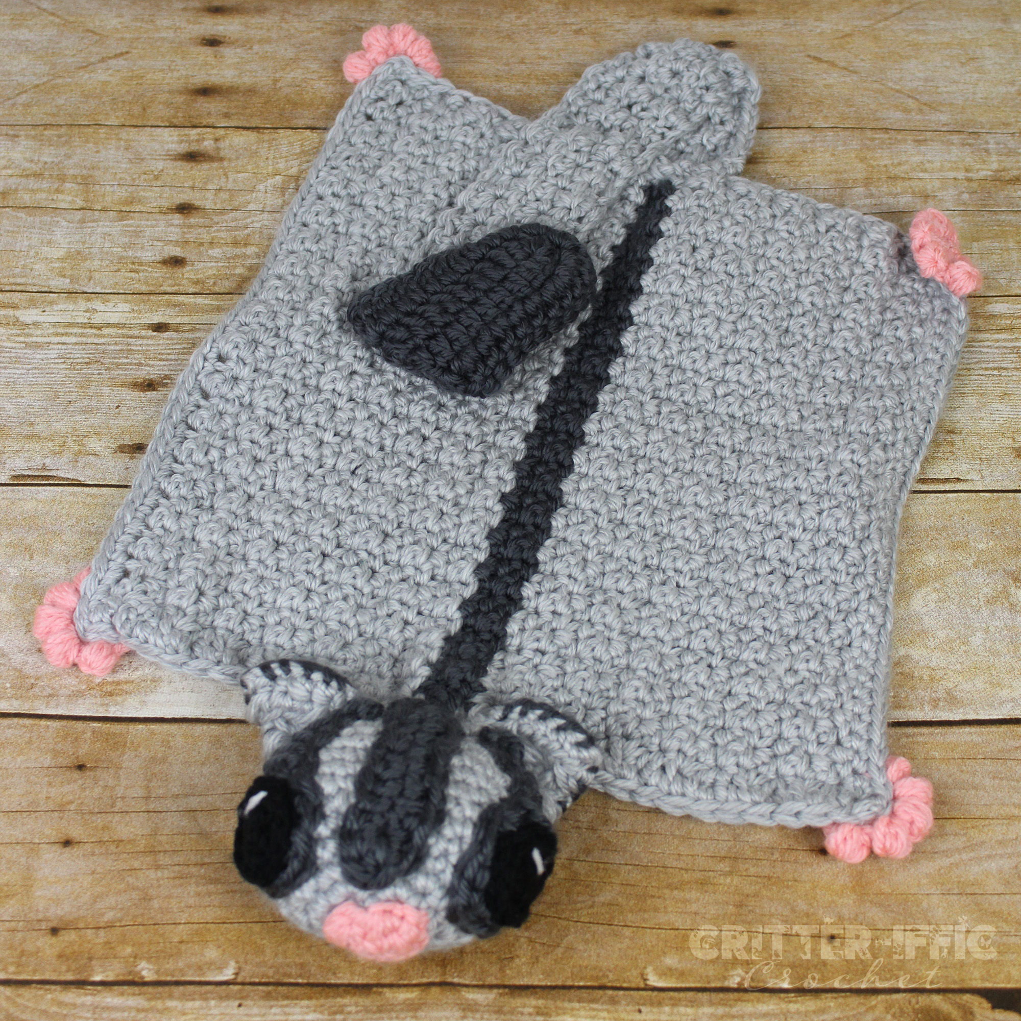 Sugar Glider Lovey Crochet Pattern - Critter-iffic Crochet